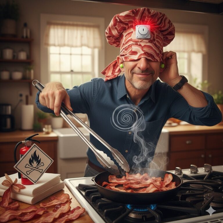 Bacon Frying Made Simple for Blind People – Norveilex.com