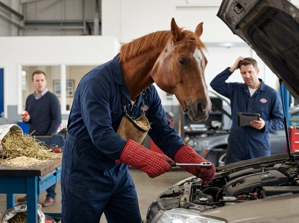 9 Signs Your Mechanic Is a Horse in a Human Costume – Norveilex.com